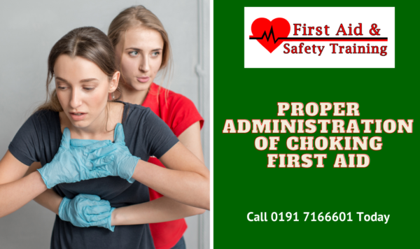 Proper Administration of Choking First Aid | North East