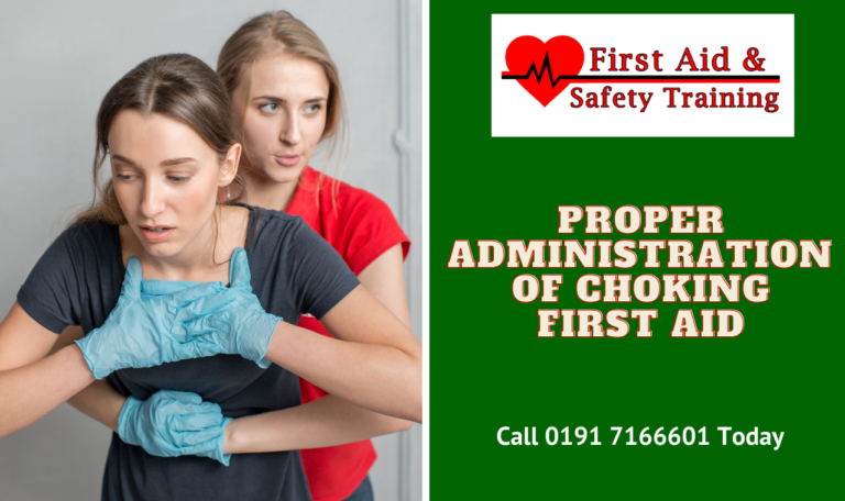 Proper Administration of Choking First Aid | North East