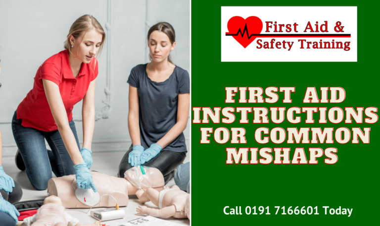 First Aid Instructions for Common Mishaps | Newcastle