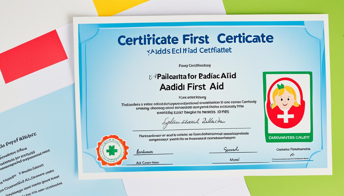How Long Does Paediatric First Aid Certificate Last For
